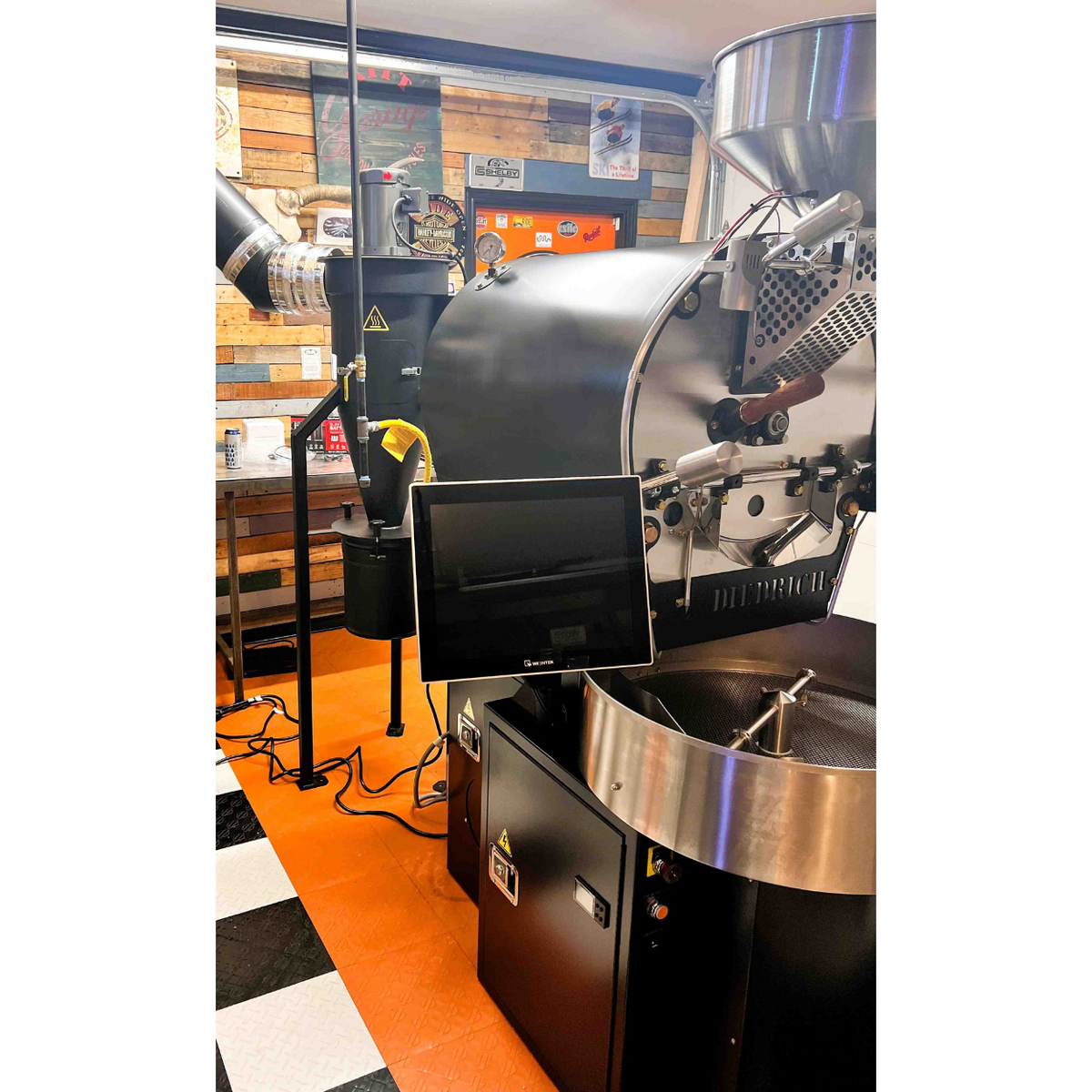 12 kg - Diedrich IR-12 Fully Automated Roaster w/ added Chaff Cyclone ...