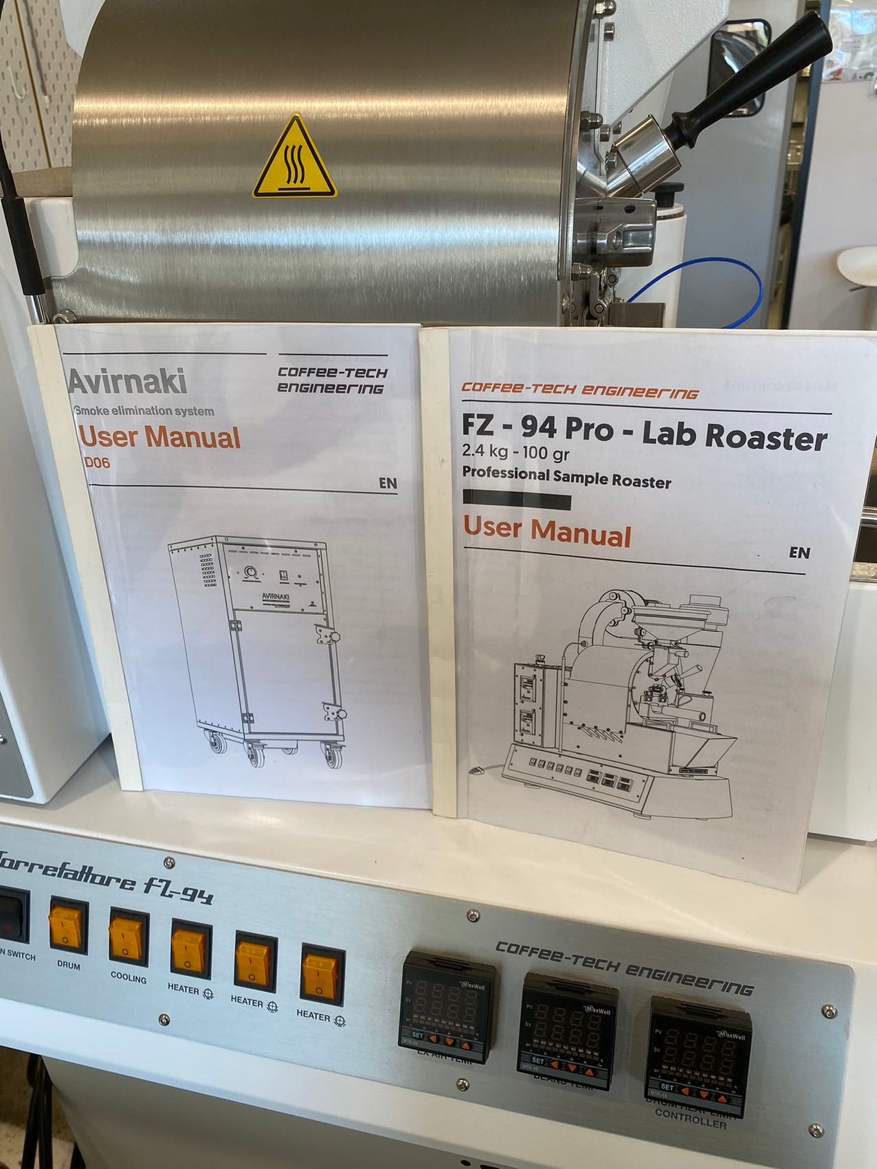 Coffee-Tech FZ-94 Pro-Lab 2K Roaster 2020: Used — CoffeeTec