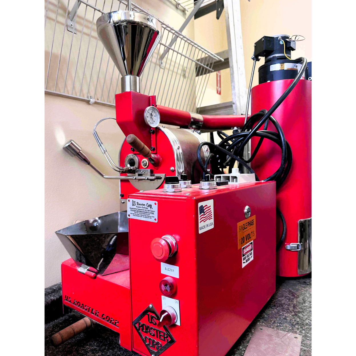 1 lb - US Roaster Corp Sample Roaster - Model 2014 - Very Good Conditi ...