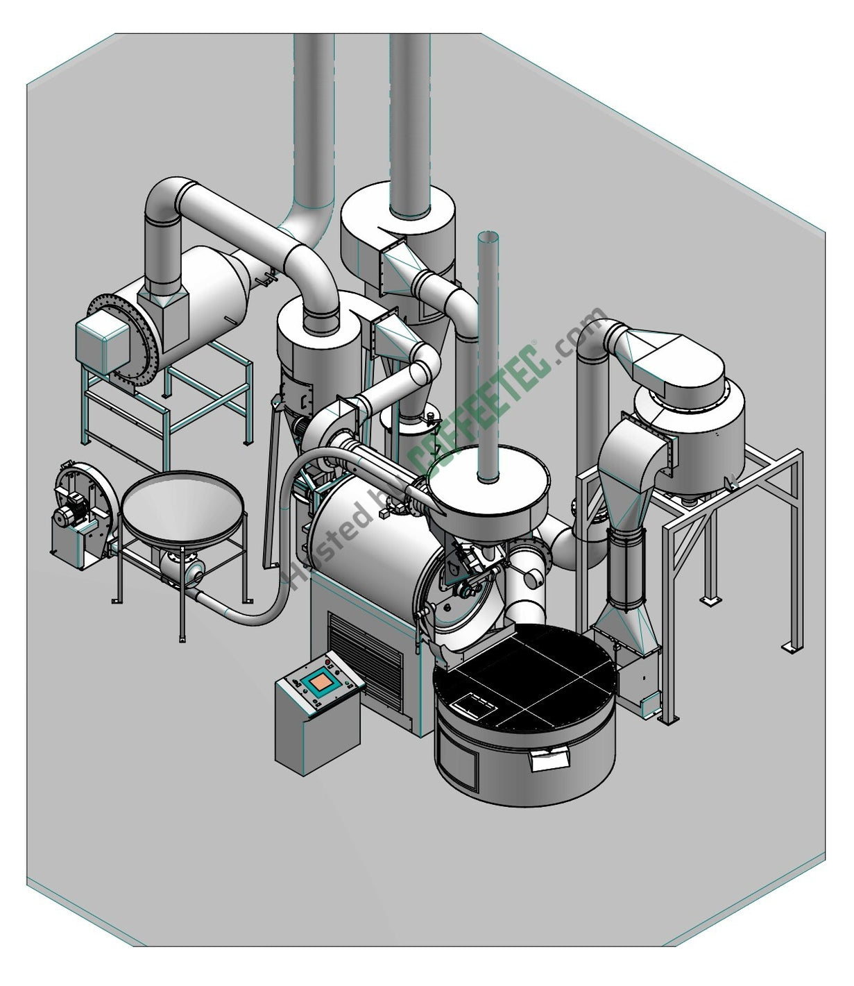 Rebuilt Probat G75 Roaster with Safety & Efficiency Upgrades — CoffeeTec