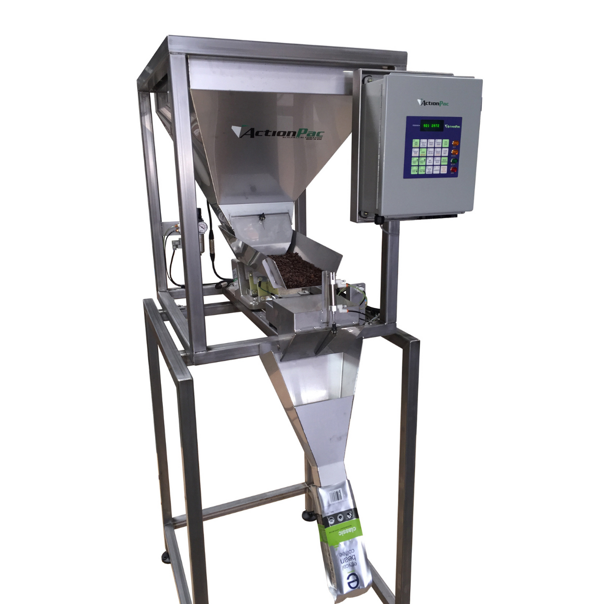 ActionPac ME109 Weigh & Fill Packaging Machine - Fast & Accurate — CoffeeTec