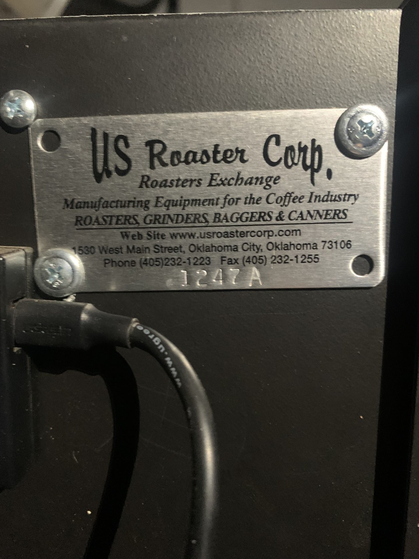 5 Kg US Roaster Corp Roaster 2018 for Sale: Used — CoffeeTec