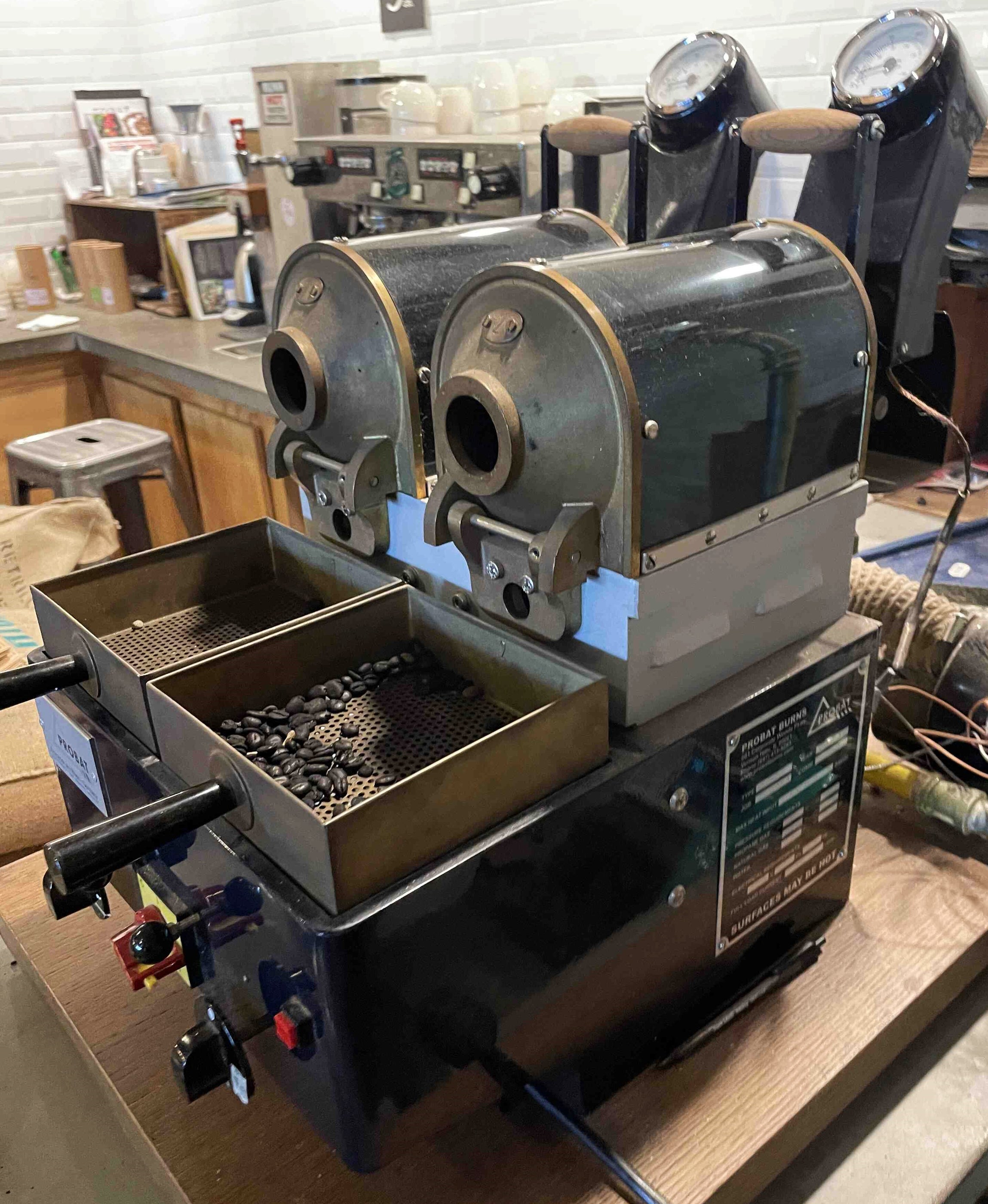 Probat BRZ-2 Sample Roaster - 2013 Model - Excellent Condition - Used ...