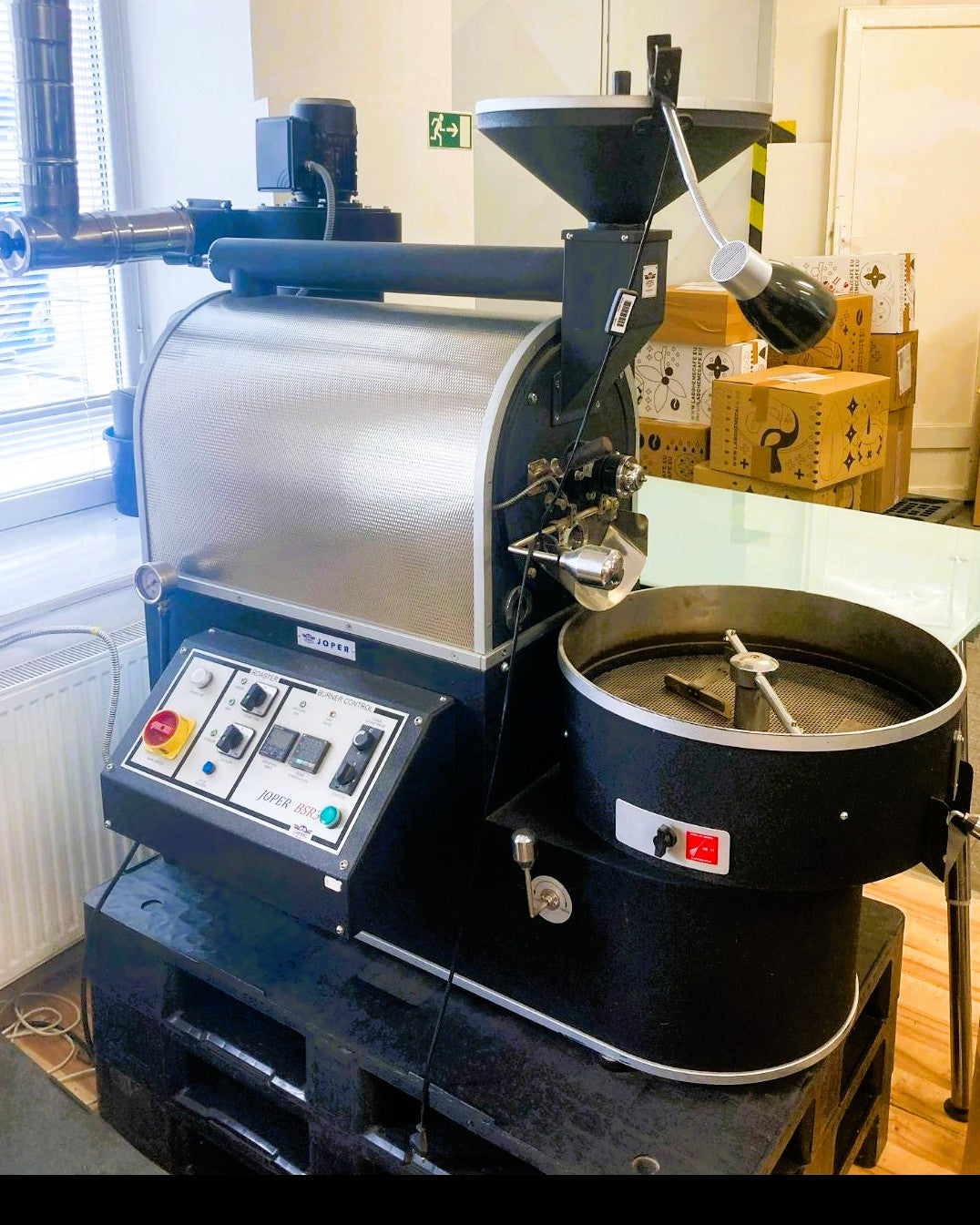 3 kg - Joper BSR-3 Roaster - 2012 - Excellent Condition - Used — CoffeeTec