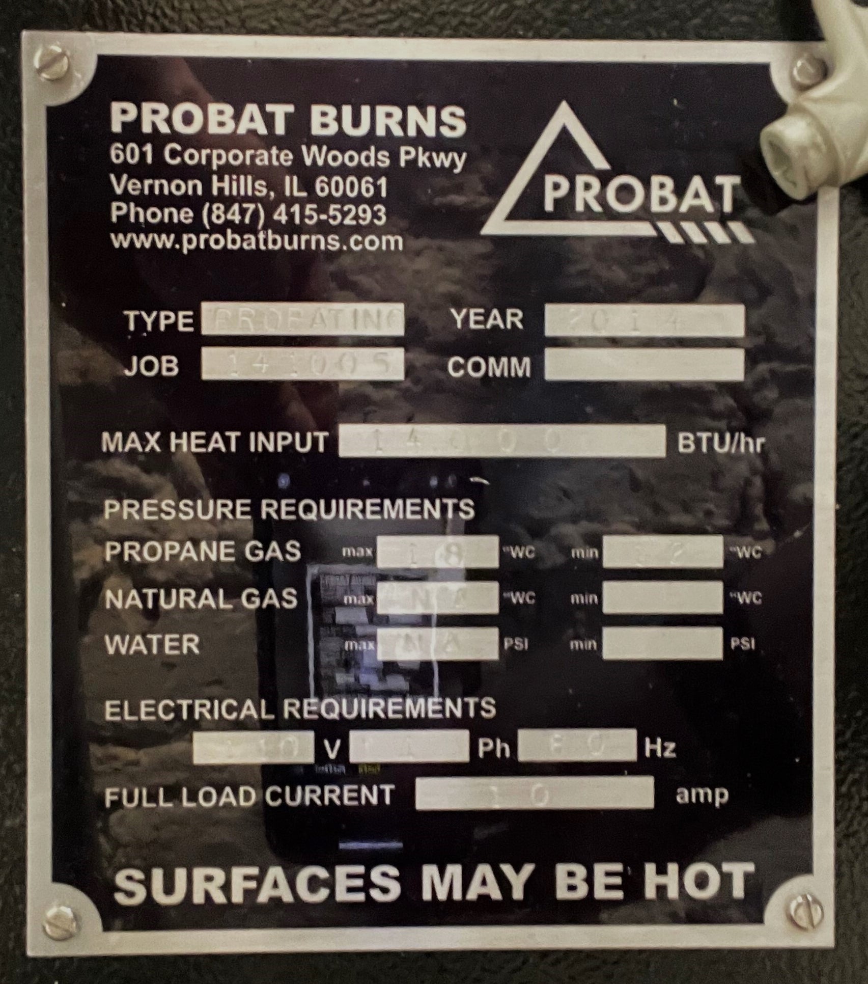 1 Kg Probat Probatino Roaster 2014: Used — CoffeeTec