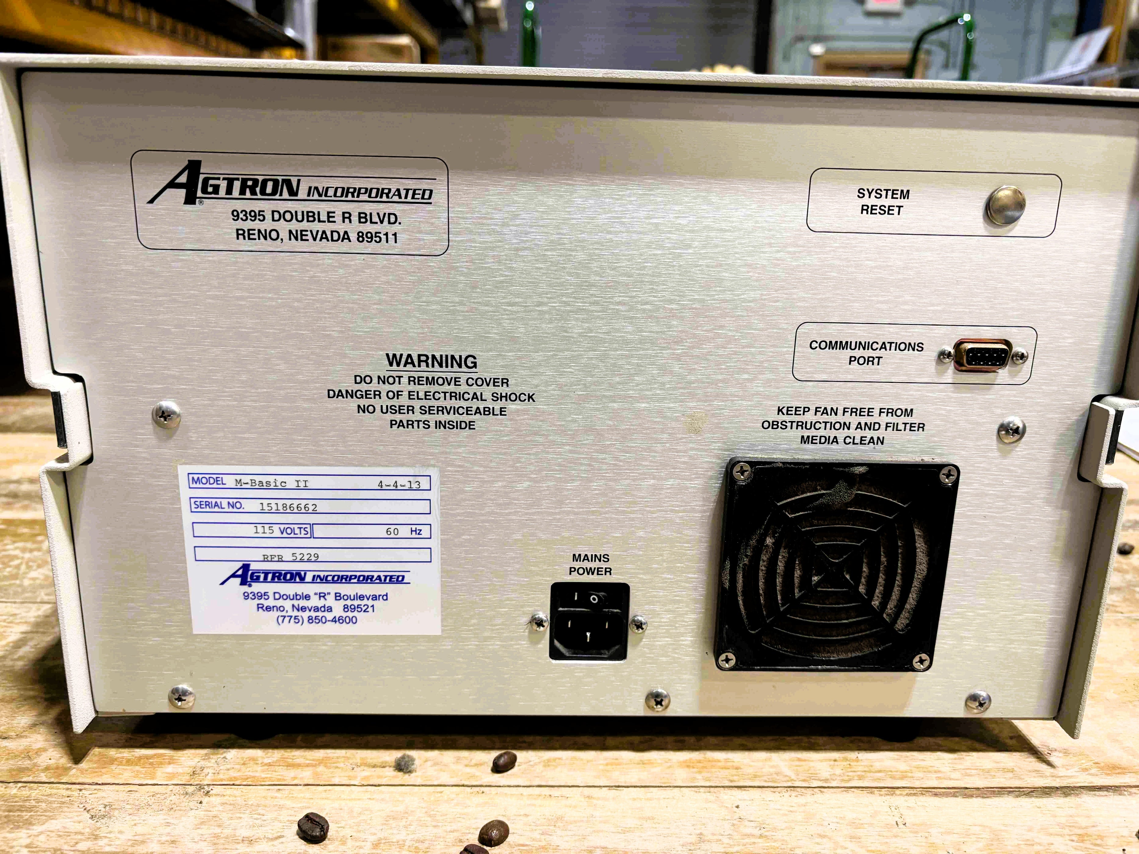 Agtron M Series Basic 2 Roast Color Analyzer - 2013 Model - Used ...