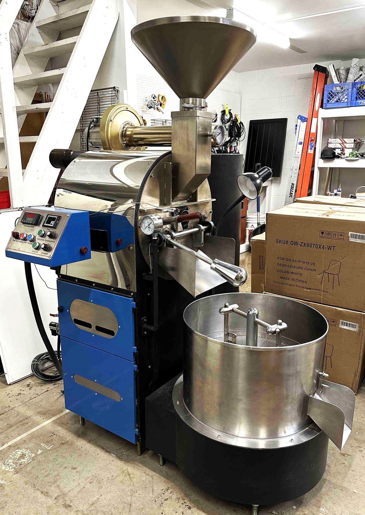 10 Kg Mill City Roasters MCR-10 Roaster: Used — CoffeeTec