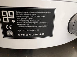Stronghold S7 Pro Roaster 2022: Never Used — CoffeeTec
