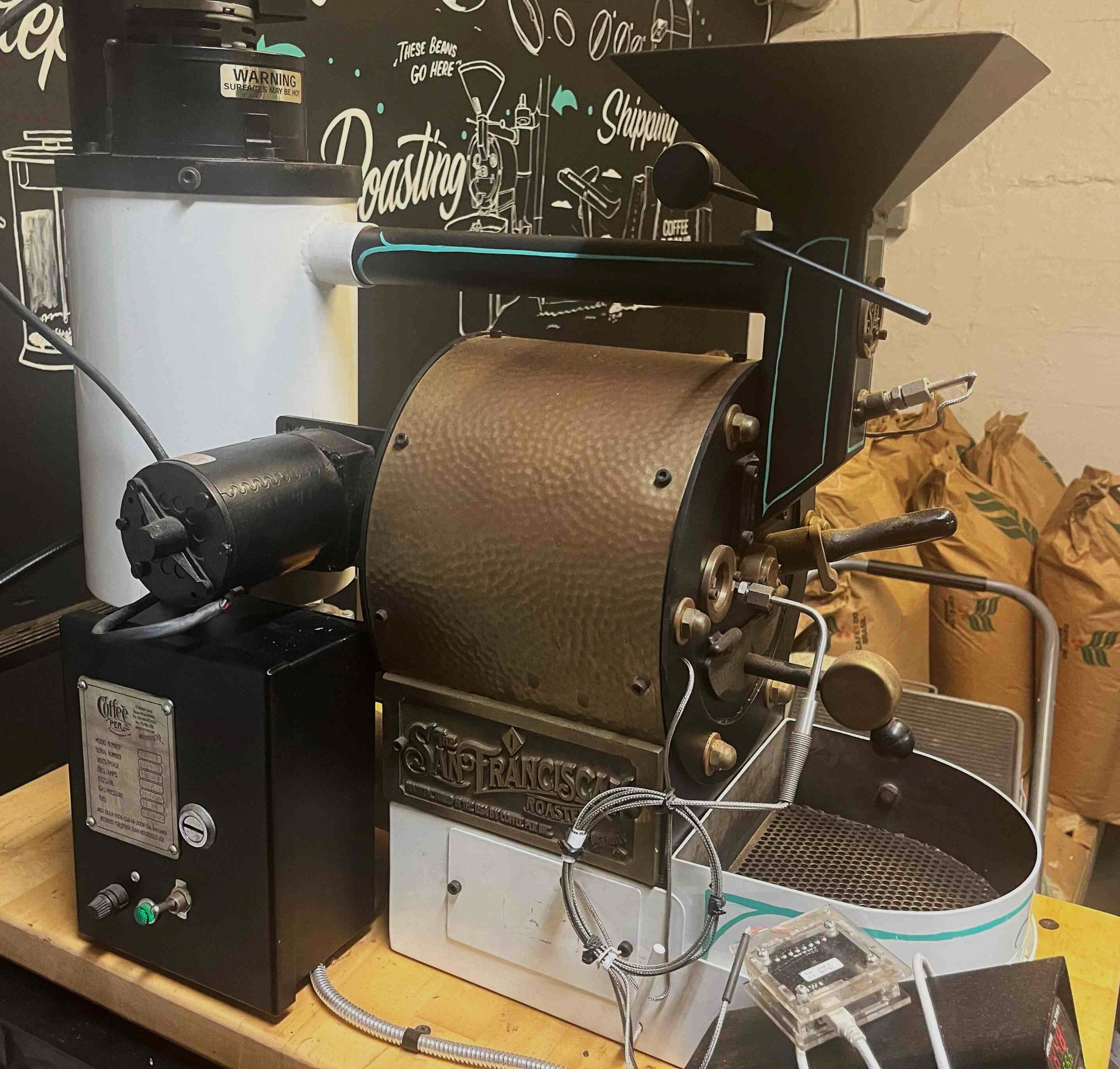 1lb San Franciscan SF-1 Roaster 2015: Used — CoffeeTec