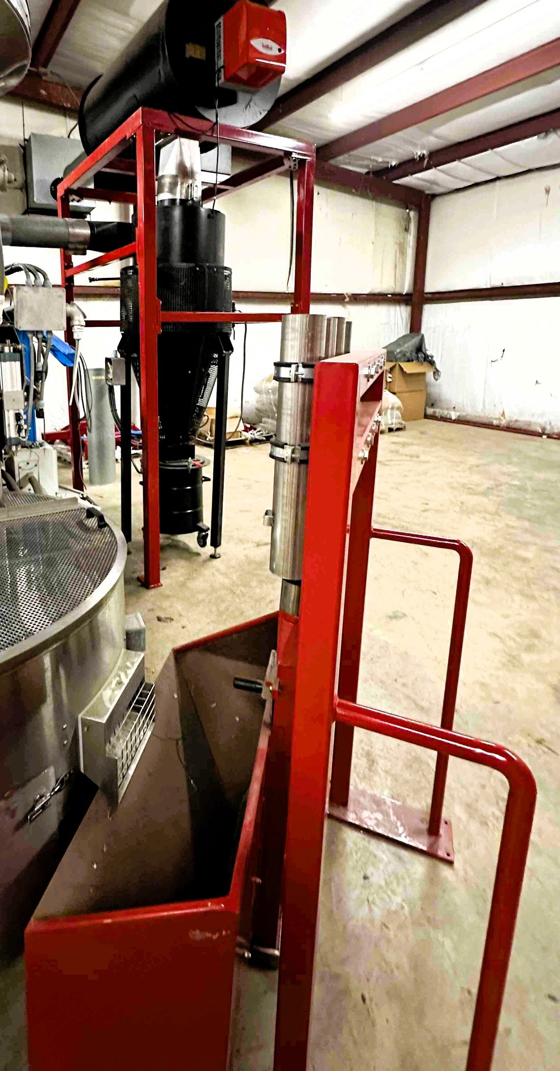 Roasted Coffee Bean Destoning System and Conveying Silos - Petroncini ...