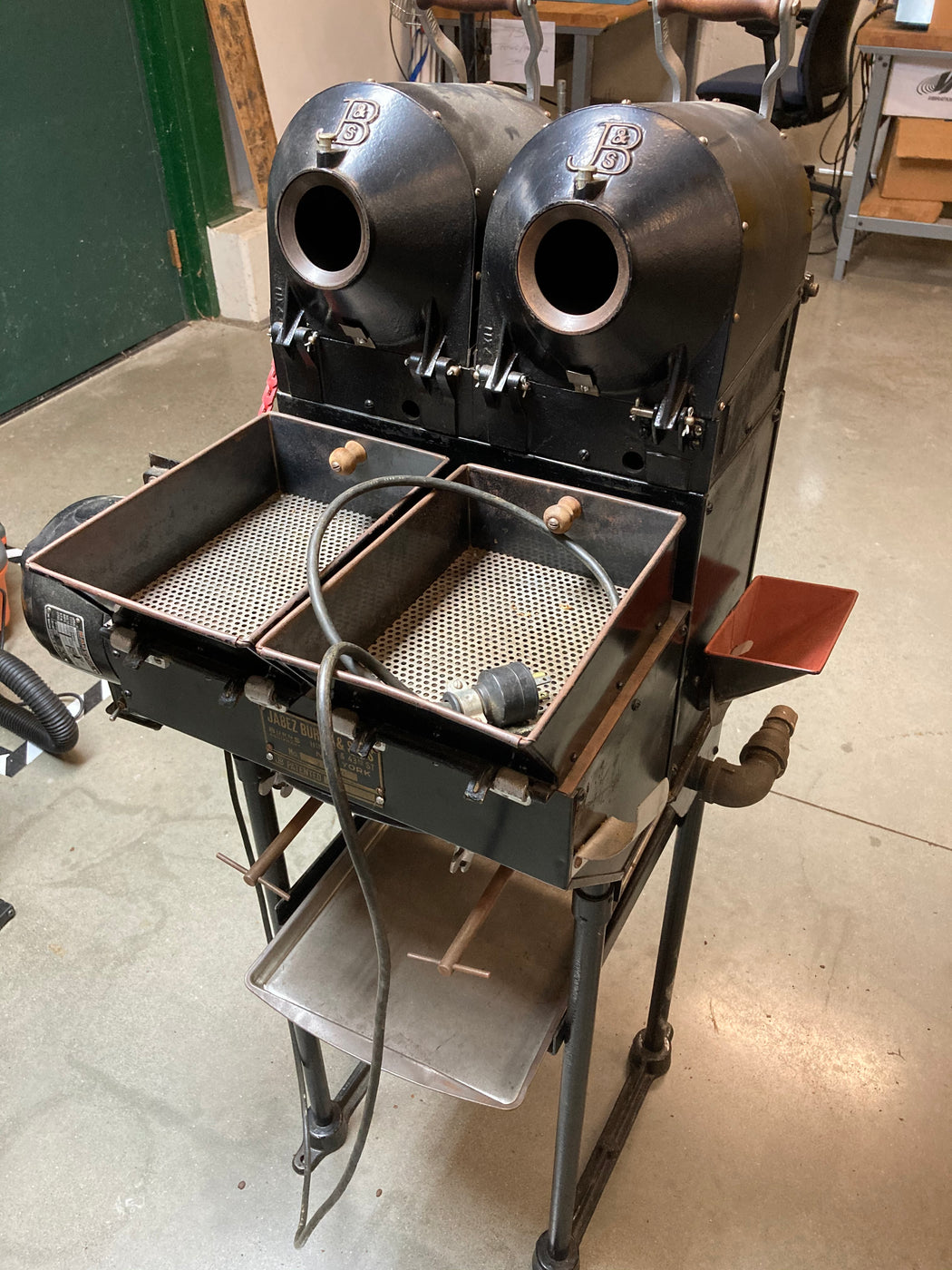Antique Jabez Burns Sample Roaster 1900s: Used — CoffeeTec