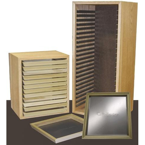 12 inch Square Wood Sizing Screen & Stack Holder — CoffeeTec